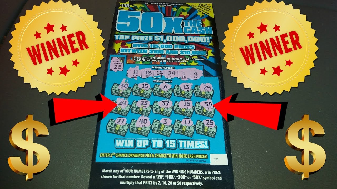 Winning Ticket! 50x The Cash - YouTube