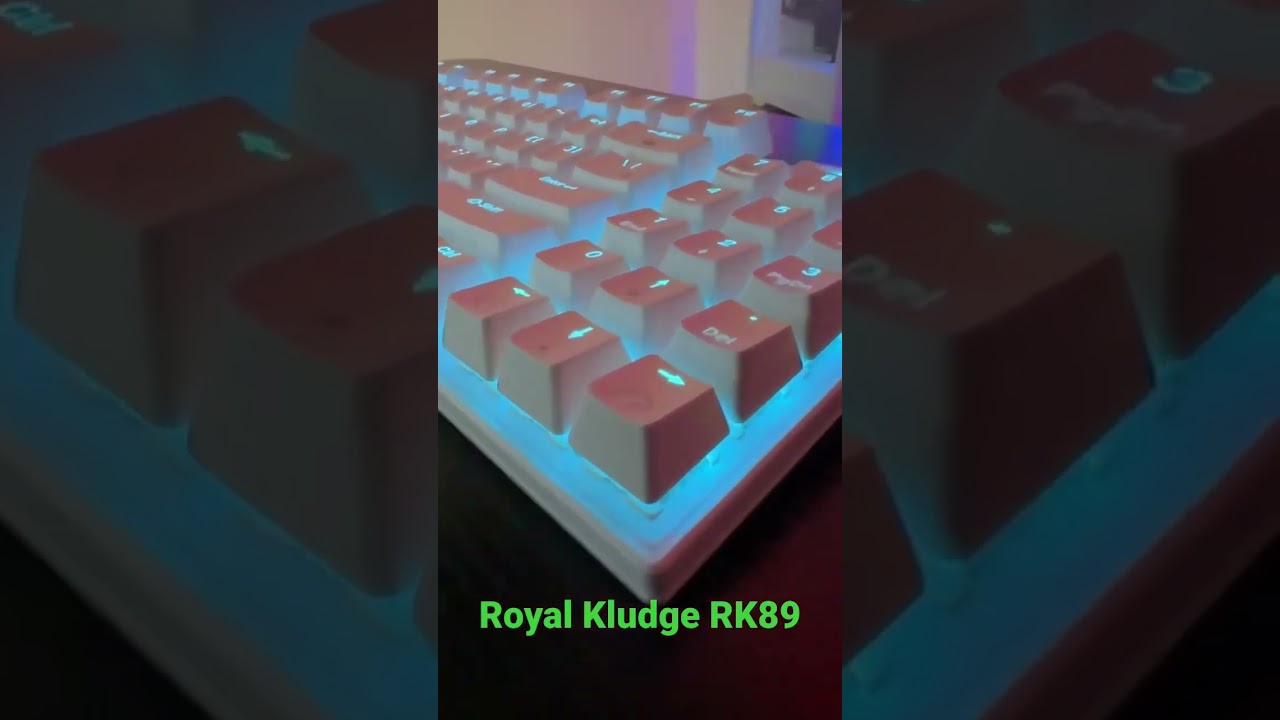 Royal Kludge, RK89 85% Keyboard, Wired, Wireless and Bluetooth ...