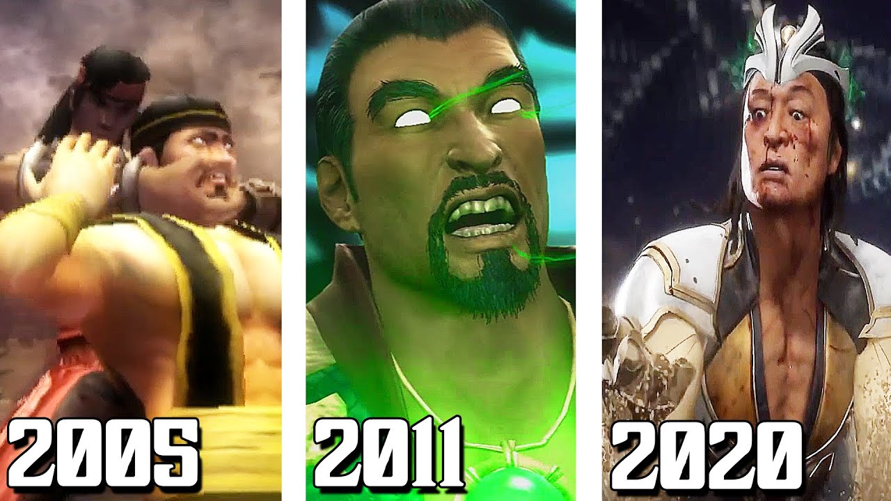 Shang Tsung's Deaths in Mortal Kombat Compilation! (2005-2020) - YouTube