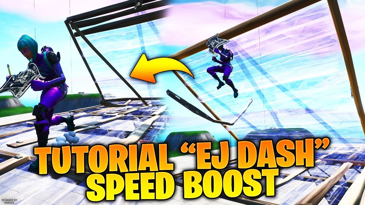 *TUTORIAL* AVANZATO COME FARE "EJ DASH" RAMP SPEED BOOST IN FORTNITE ...