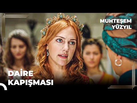 Hürrem vs Mahidevran #75 - Hürrem, Validenin Dairesine Geçme Niyetinde | Muhteşem Yüzyıl