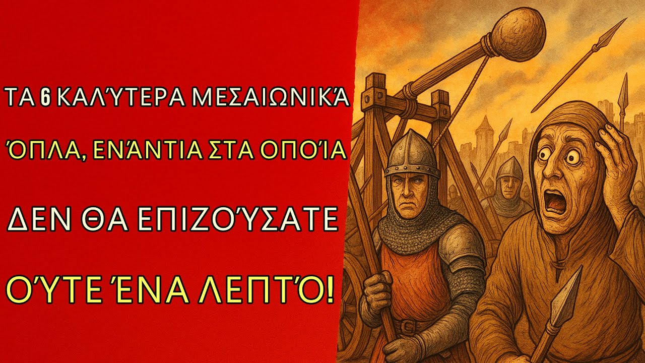 Τα 6 καλύτερα μεσαιωνικά όπλα, ενάντια στα οποία δεν θα επιζούσατε ούτε ...