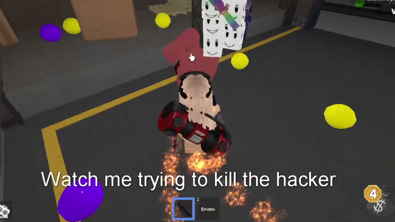 MM2 REAVER EVO Knife - Can I Kill a Hacker with it? - YouTube