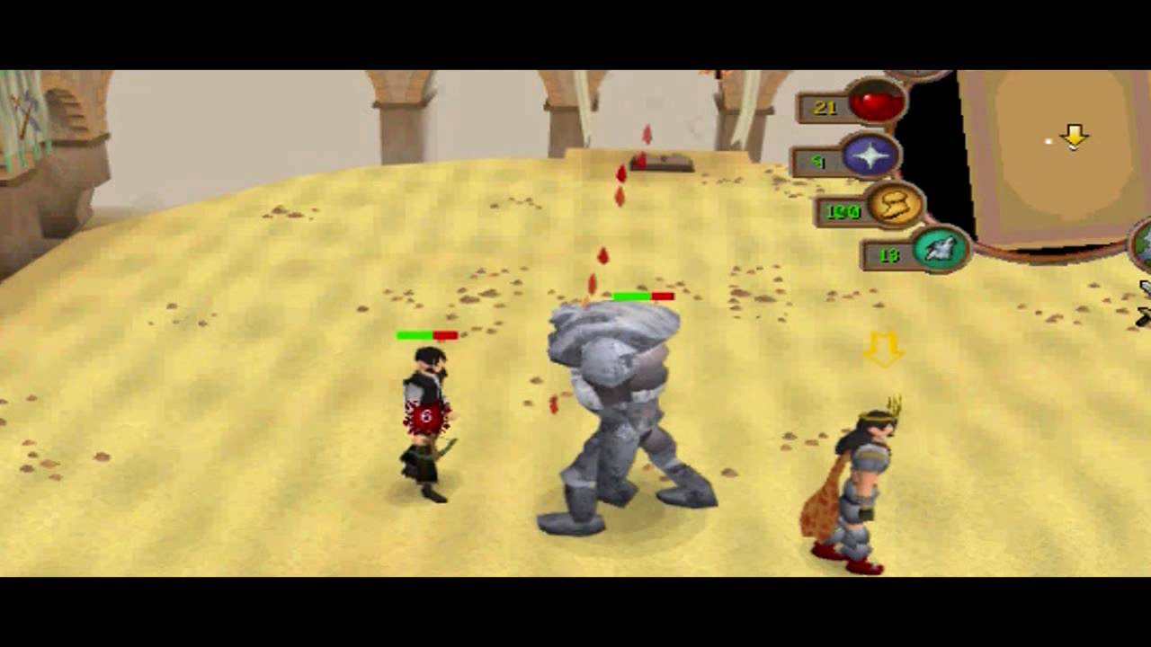 Max Hit in Runescape - by a level 33 - YouTube