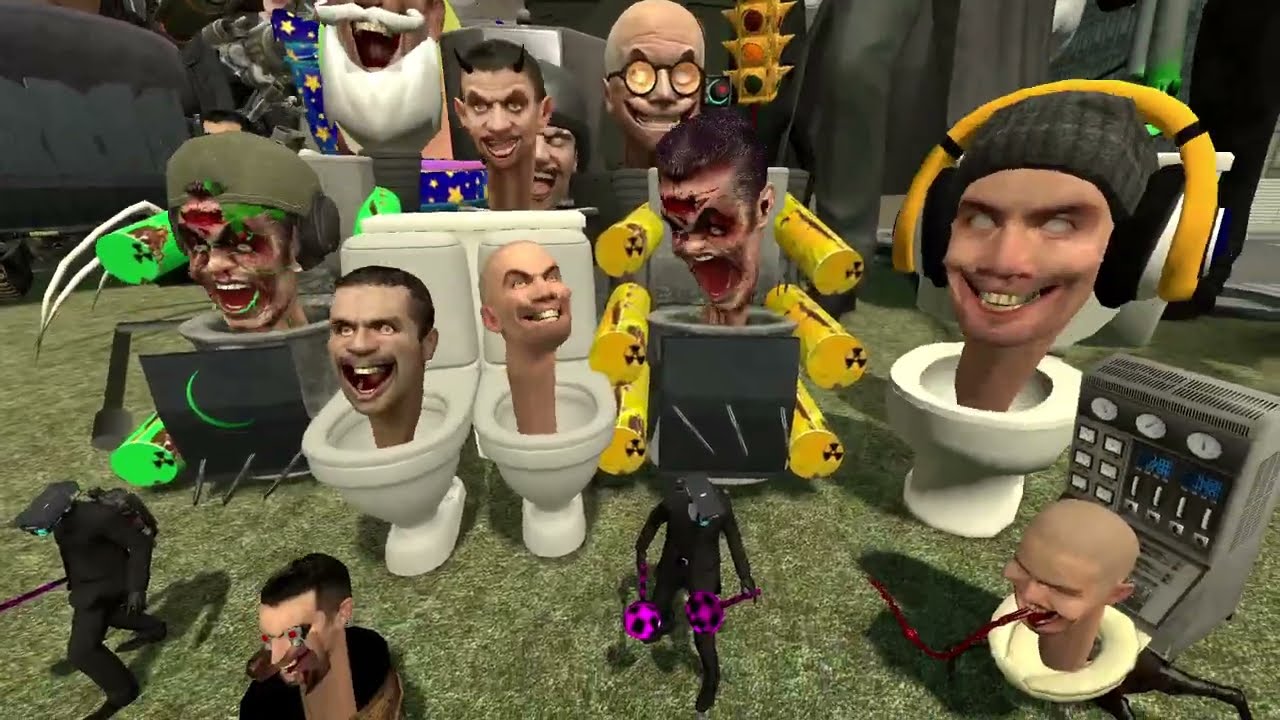 SKIBIDI TOILET 1-60, TV MAN, CAMERA AND ARMY SKIBIDI TOILET - YouTube