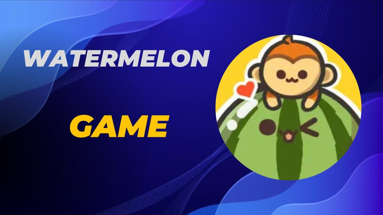 Watermelon Game - First Play High Score - YouTube