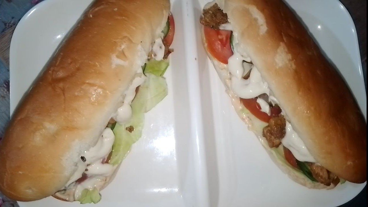 [ Home Made Chicken Subway Recipe 👌] [ Cooking With Rukhsana ] - YouTube