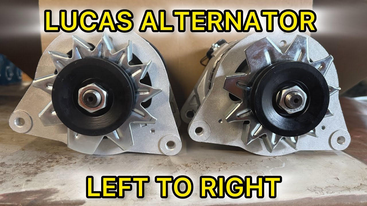 LUCAS ALTERNATOR LEFT TO RIGHT HAND!! - YouTube