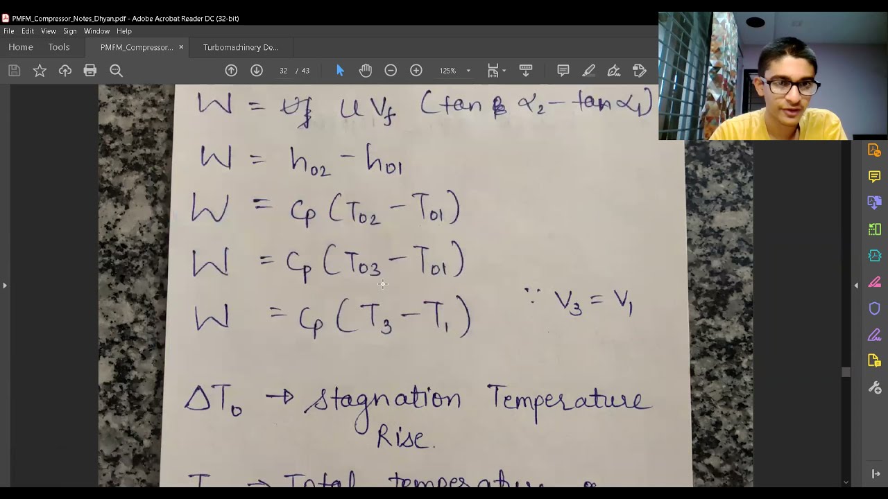 Axial Compressor - Work Done, Work done factor, Pressure Ratio | PMFM ...