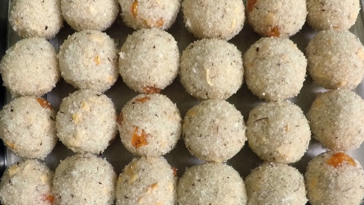 How To Prepare Rava Laddu In Sweet Shop Style - Indian Traditional ...