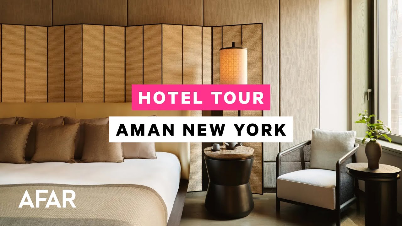 We Stayed at The Aman New York, NYC’s New $3,200-a-Night Hotel. - YouTube