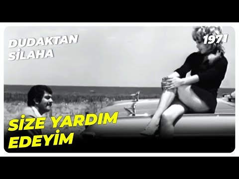 Dudaktan Silaha - Kemal Esmeralde'nin Lastiğini Değiştirdi | Hülya Darcan Tanju Korel Yeşilçam Filmi