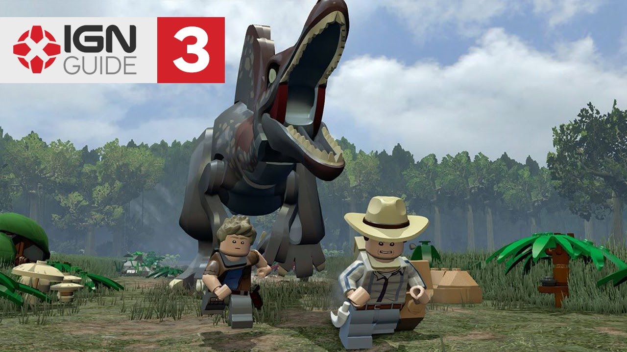 LEGO Jurassic World - Jurassic Park III Walkthrough: Breeding Facility ...