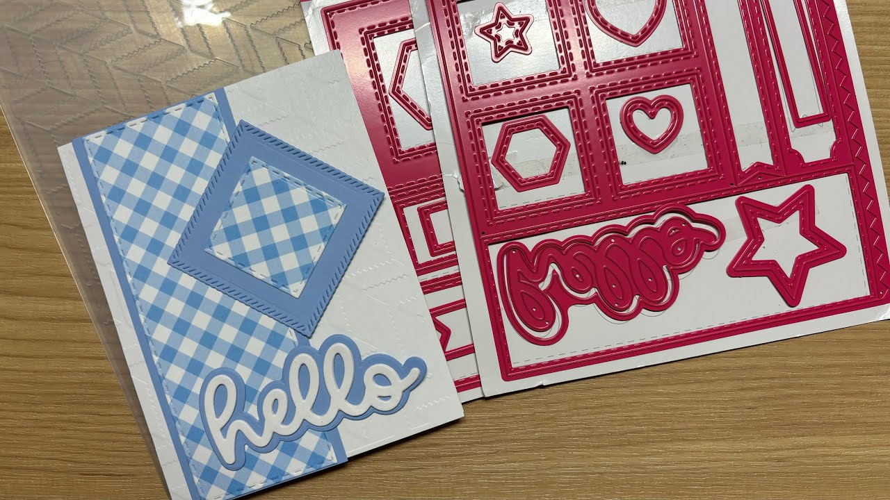 Quickly pull a card together with Card Cut Essentials Dies from ...