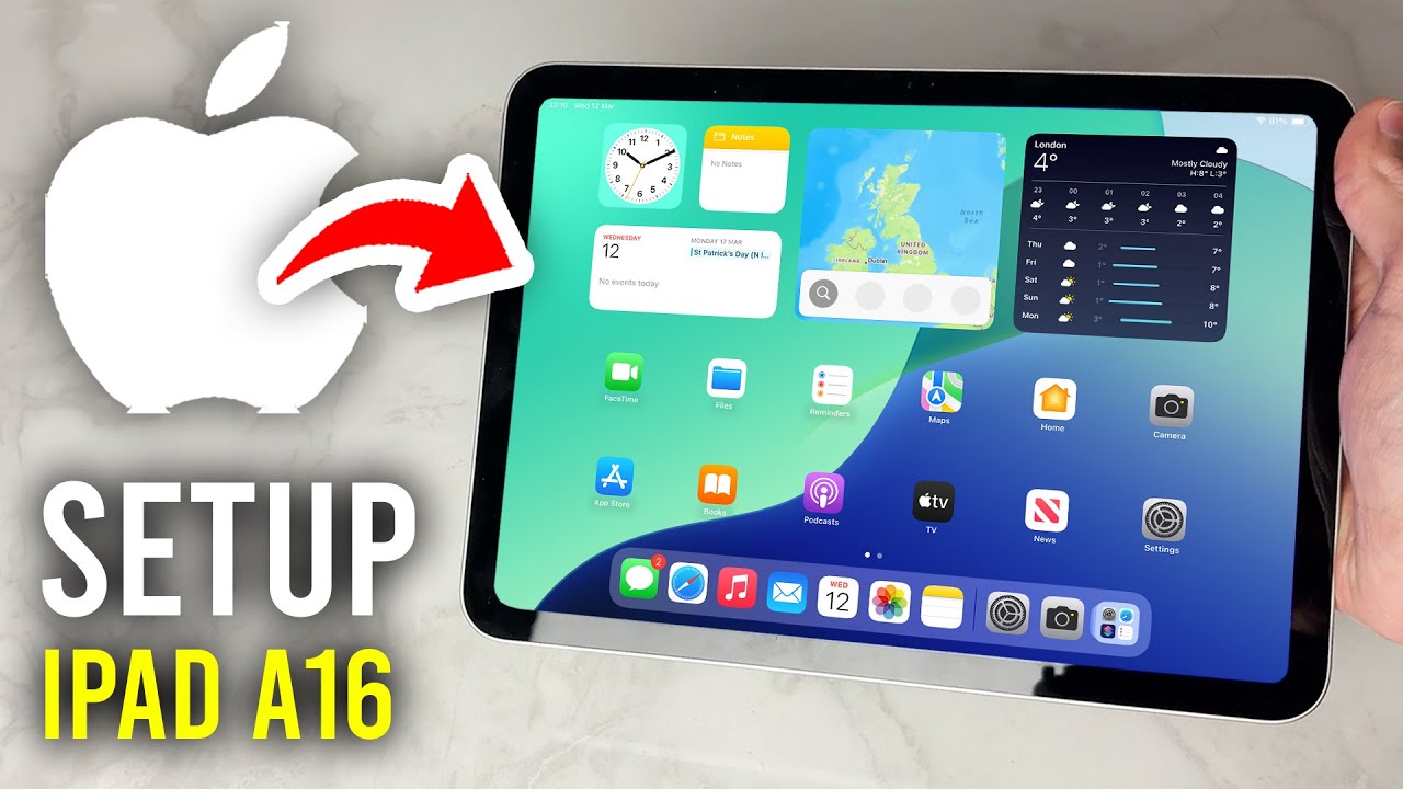 How To Set Up iPad A16 11th Gen - 2025 - YouTube