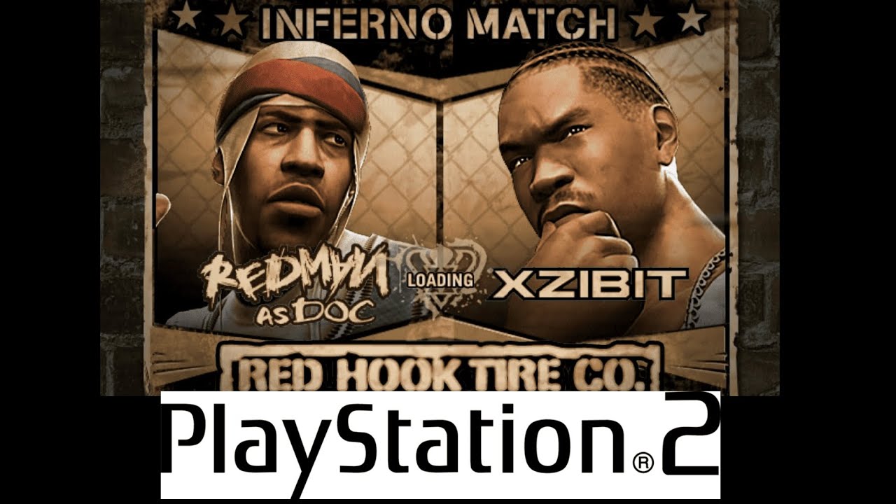 Def Jam: Fight for NY - Jogo de luta do Playstation2 - RedMan x XZIBIT ...