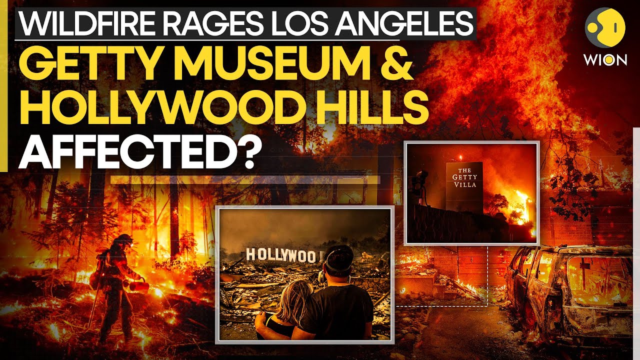 California Wildfire: Super Hercules Battles A New, Wind-Fueled Fire In ...