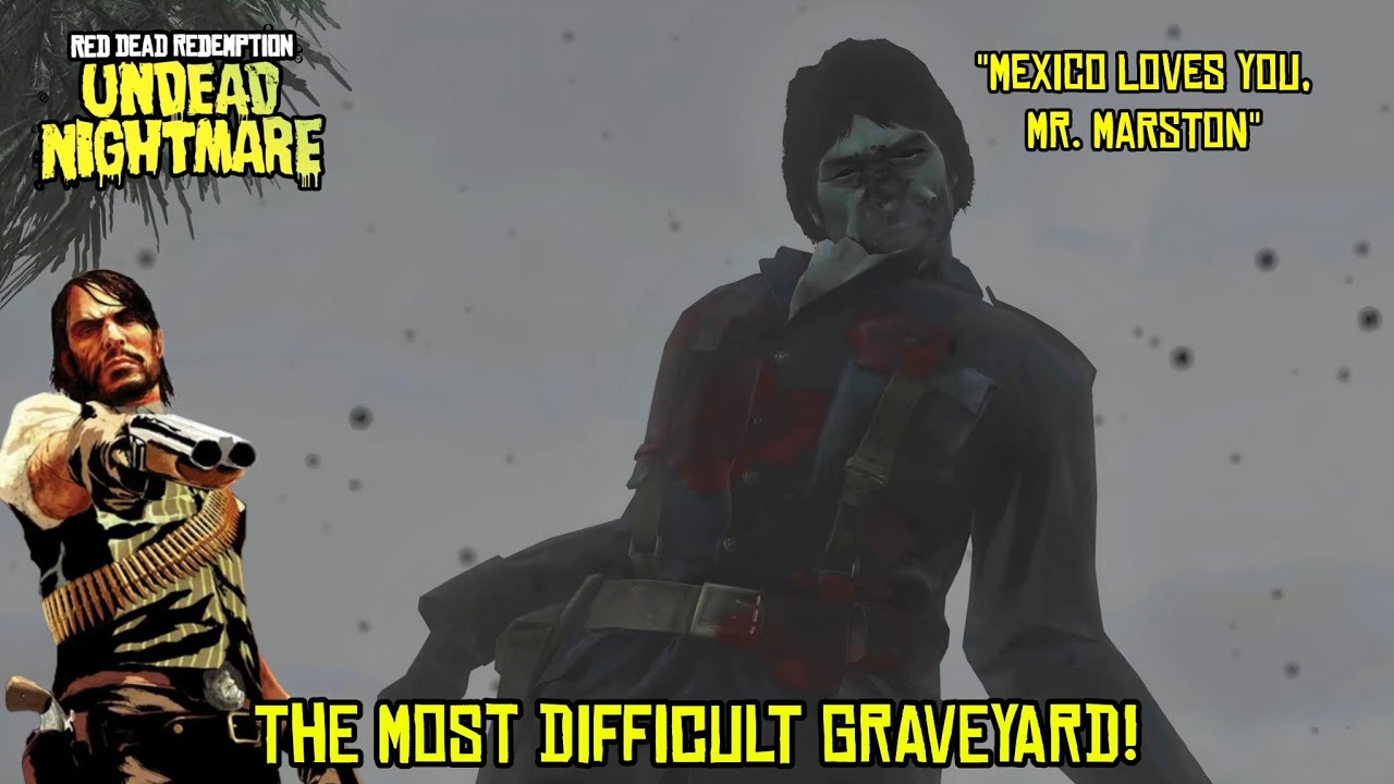 John Marston's toughest challenge was clearing this huge graveyard ...