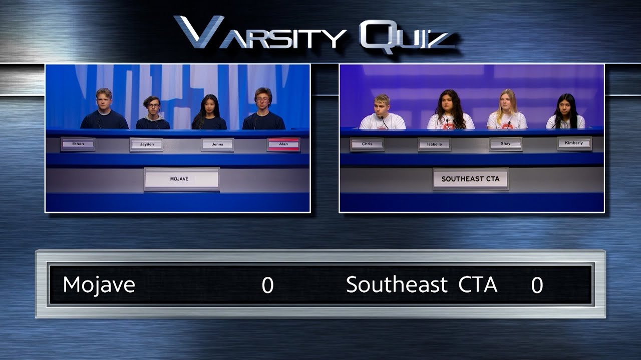 Mojave vs. Southeast CTA | Varsity Quiz 2024 - YouTube