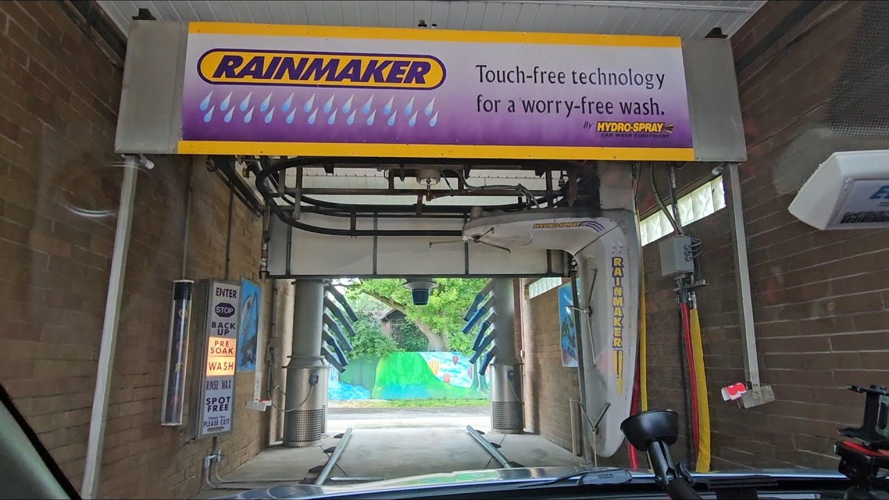 Hydrospray Rainmaker with IDC Dryers - Platinum Auto Wash, Columbus OH ...