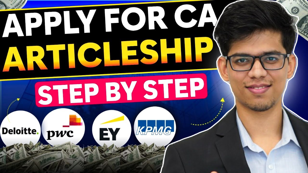 How to apply for CA ARTICLESHIP in BIG 4🔥| Step by step process ...