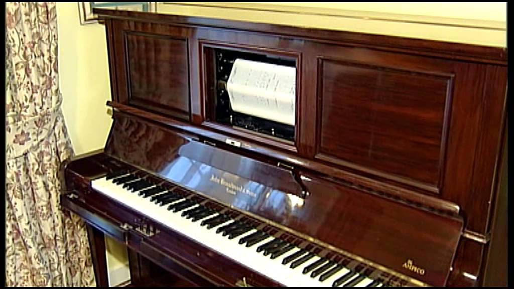 Broadwood Ampico Player Piano - YouTube