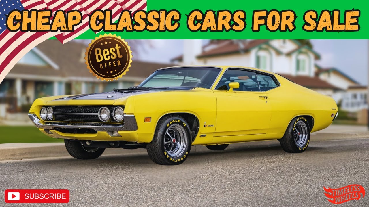 Classic cars for sale near me, Affordable Price!! - YouTube