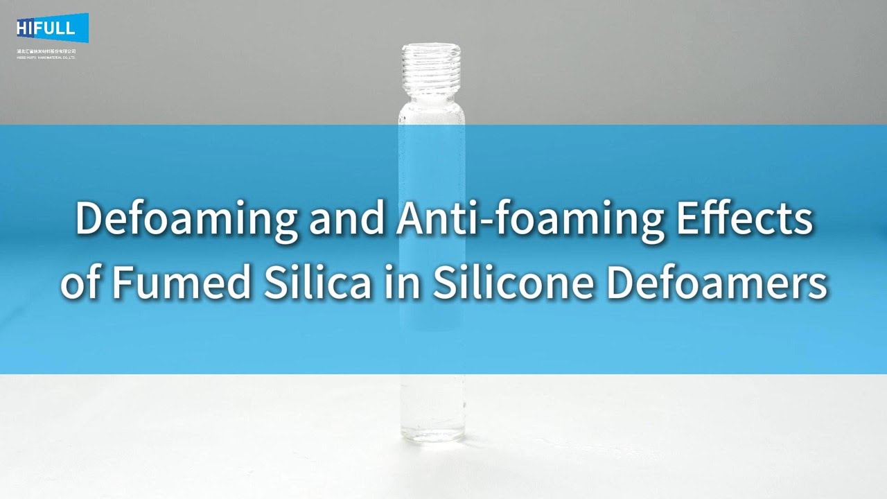 Fumed silica addition to silicone defoamers demonstrates improved ...