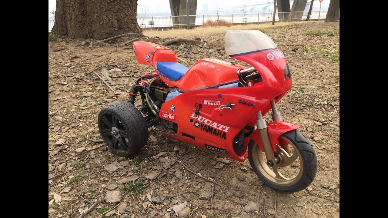 3 Wheel RC Motorcycle Homemade. Trike. Part 4. by JRCC - YouTube