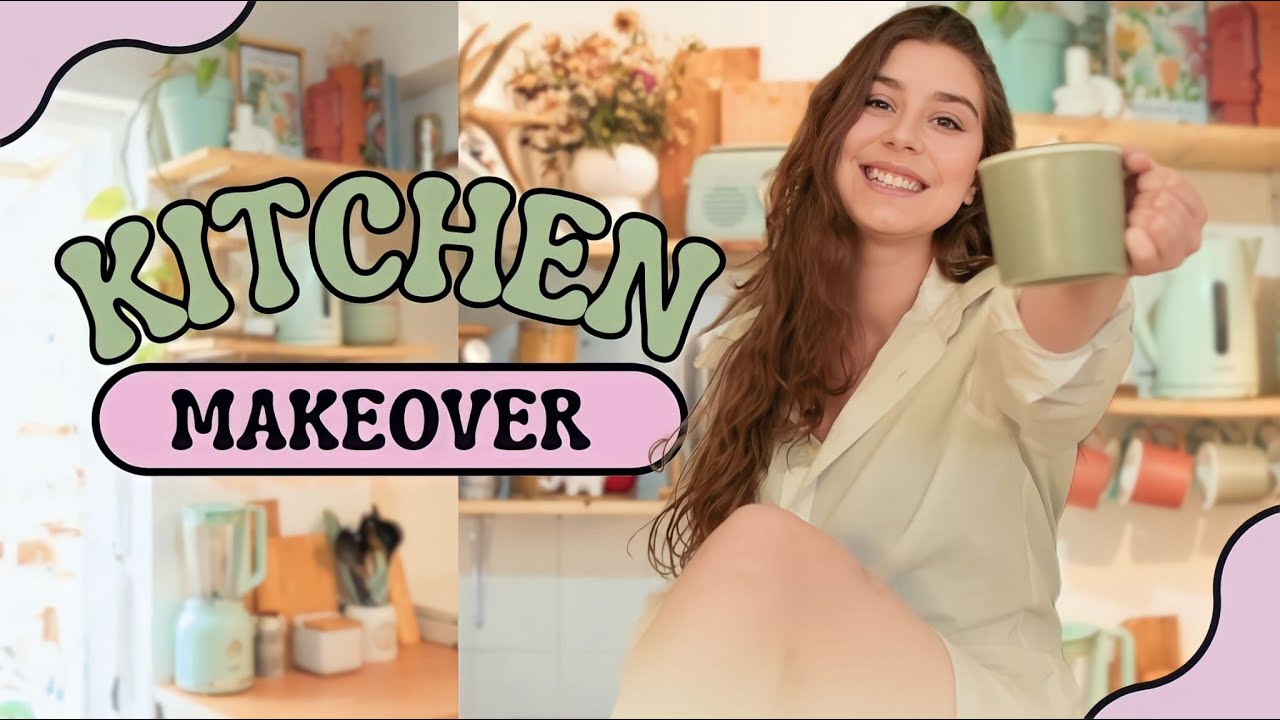 ULTIMATE AESTHETIC KITCHEN MAKEOVER 🛠 - YouTube