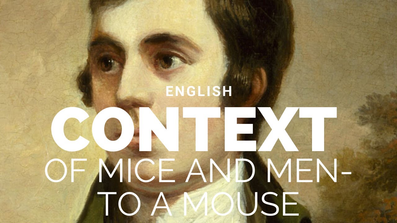 Of Mice and Men | How "To a Mouse" Inspired Steinbeck - YouTube