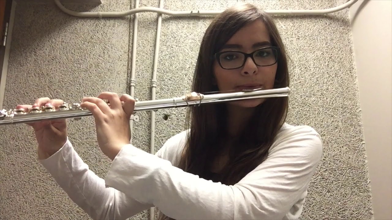 Shostakovich 5th Symphony Flute Excerpts--Alexandra Langley - YouTube
