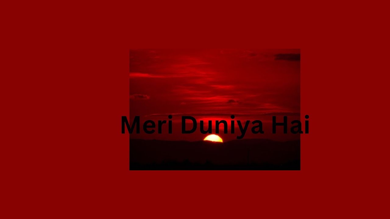 Meri Duniya Hai / Vaastav The Reality / Cover Version--- Khusi Majumder ...