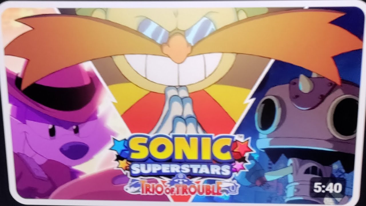sevens election to Sonic Superstars trio trouble - YouTube