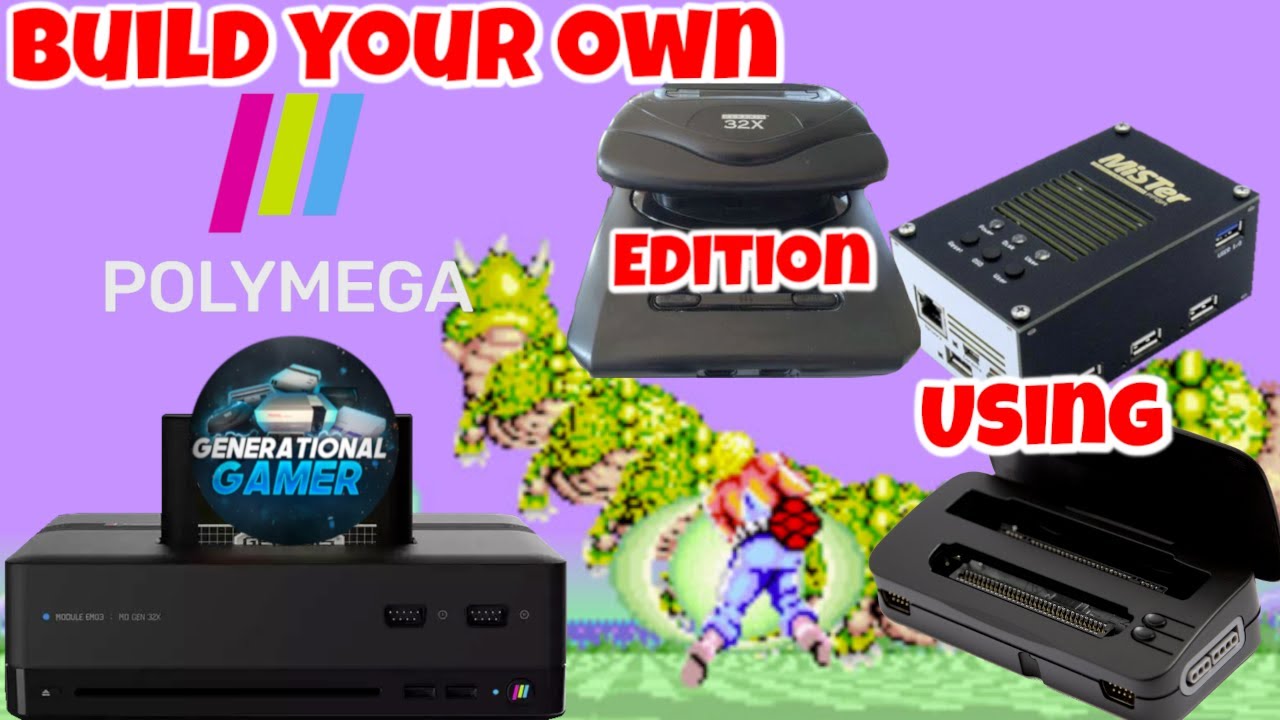 Build Your Own Polymega with MiSTer FPGA and Use Your Own Sega 32x ...