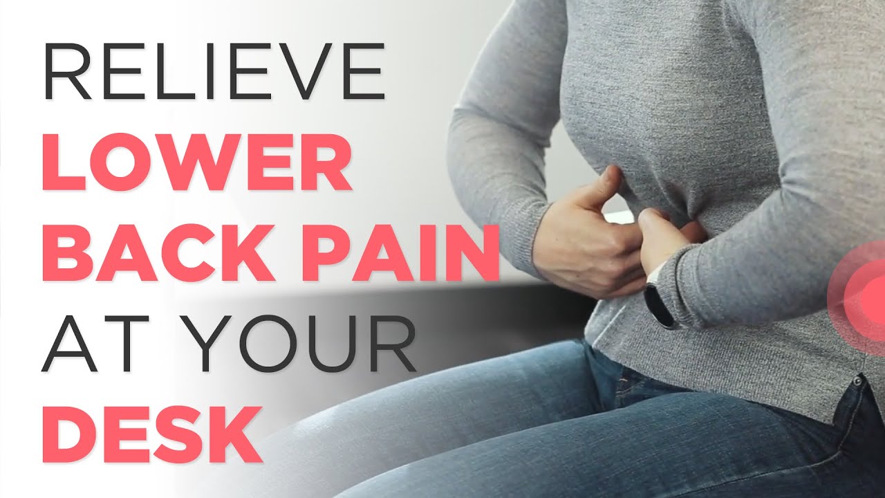 Abdominal Hollow | Relieve Lower Back Pain at Home or Work - YouTube