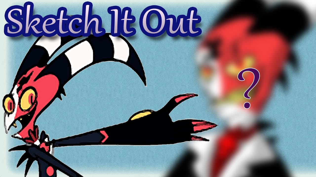 How to Draw Blitzo from Helluva Boss My Style (Sketch it Out) - YouTube