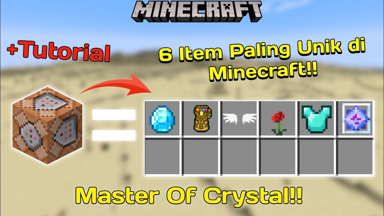 Wahh!! Ini dia Yang kalian cari!! 6 Item paling Unik di Minecraft🤣🤣 # ...