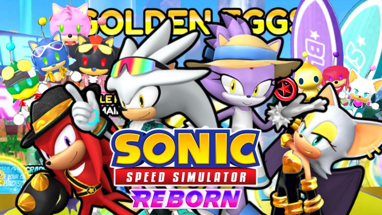 НОВЫЕ GOLDEN EGG и ОБНОВЛЕНИЕ SUMMER SHOP💛🩷 | Sonic Speed Simulator ...