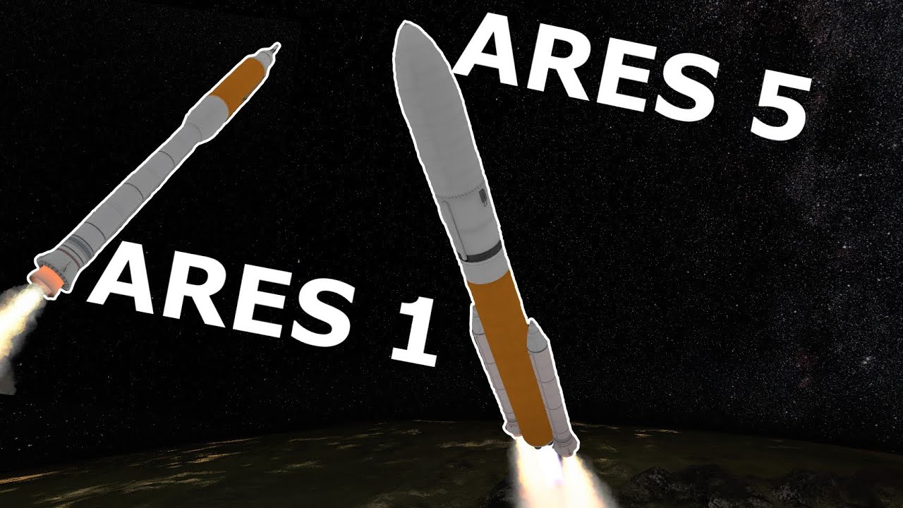 KSP: Recreating The CANCELLED Constellation Program [Ares 5 & Ares 1 ...