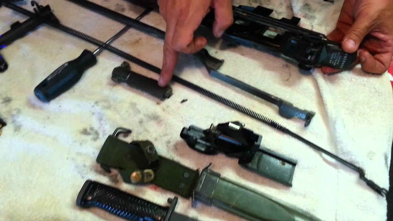 M1 Garand Field Strip - YouTube