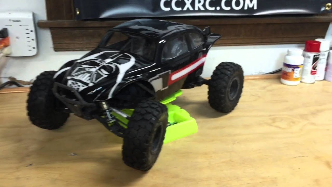 Dark Side Basher - Axial Yeti Meets Darth Vader For Star Wars RC - YouTube
