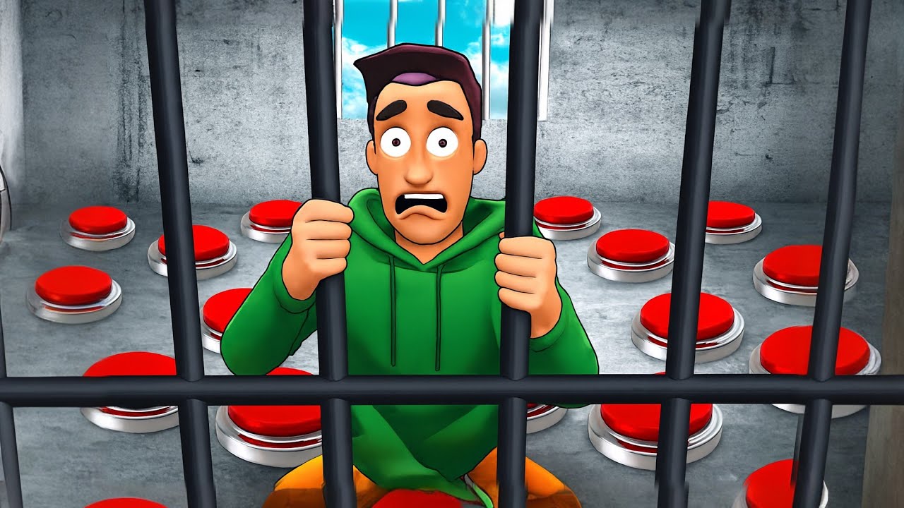 Escaping the 100 Mystery Button Prison - YouTube