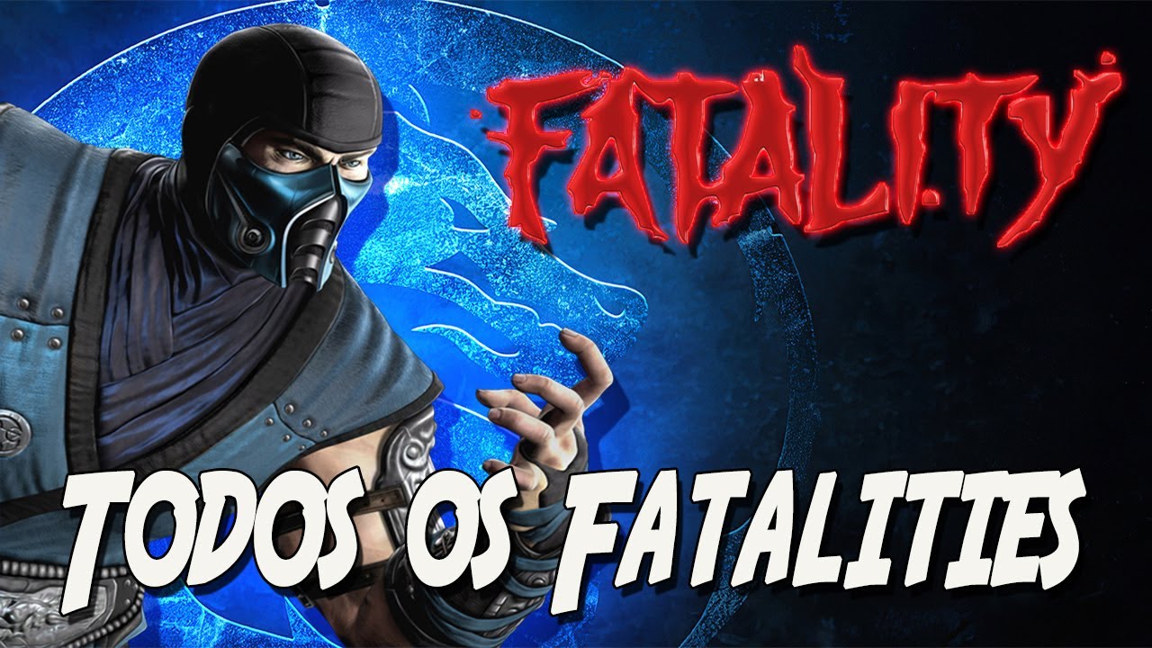 TODOS os FATALITIES do SUB-ZERO - All Sub-Zero FATALITIES - YouTube