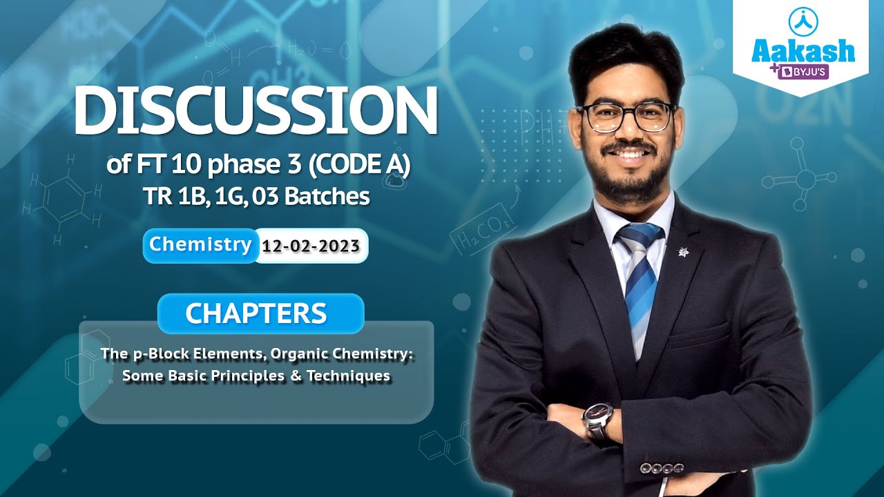 Discussion of FT 10 | Phase 3 | TR 1B, 1G, 03 Batches | (CODE - A ...