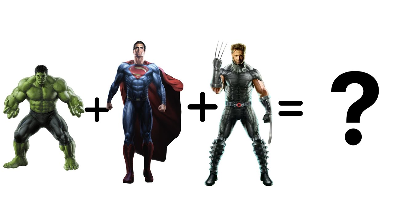 hulk + Super-Man + Wolverine || fusion art || #video #youtubeshorts ...