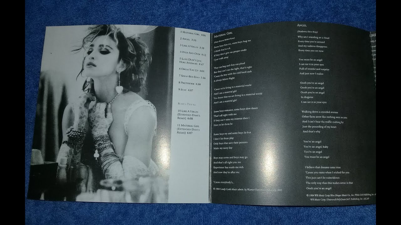 Unboxing Cd Madonna - Like a Virgin - YouTube