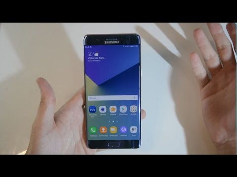 Samsung Galaxy Note 7 (Blue) - Primeras Impresiones y Unboxing - YouTube