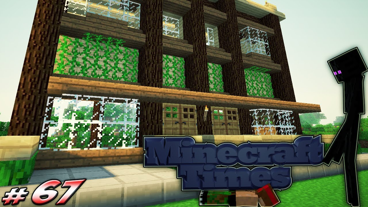 Minecraft Times #67 - Building a House - YouTube