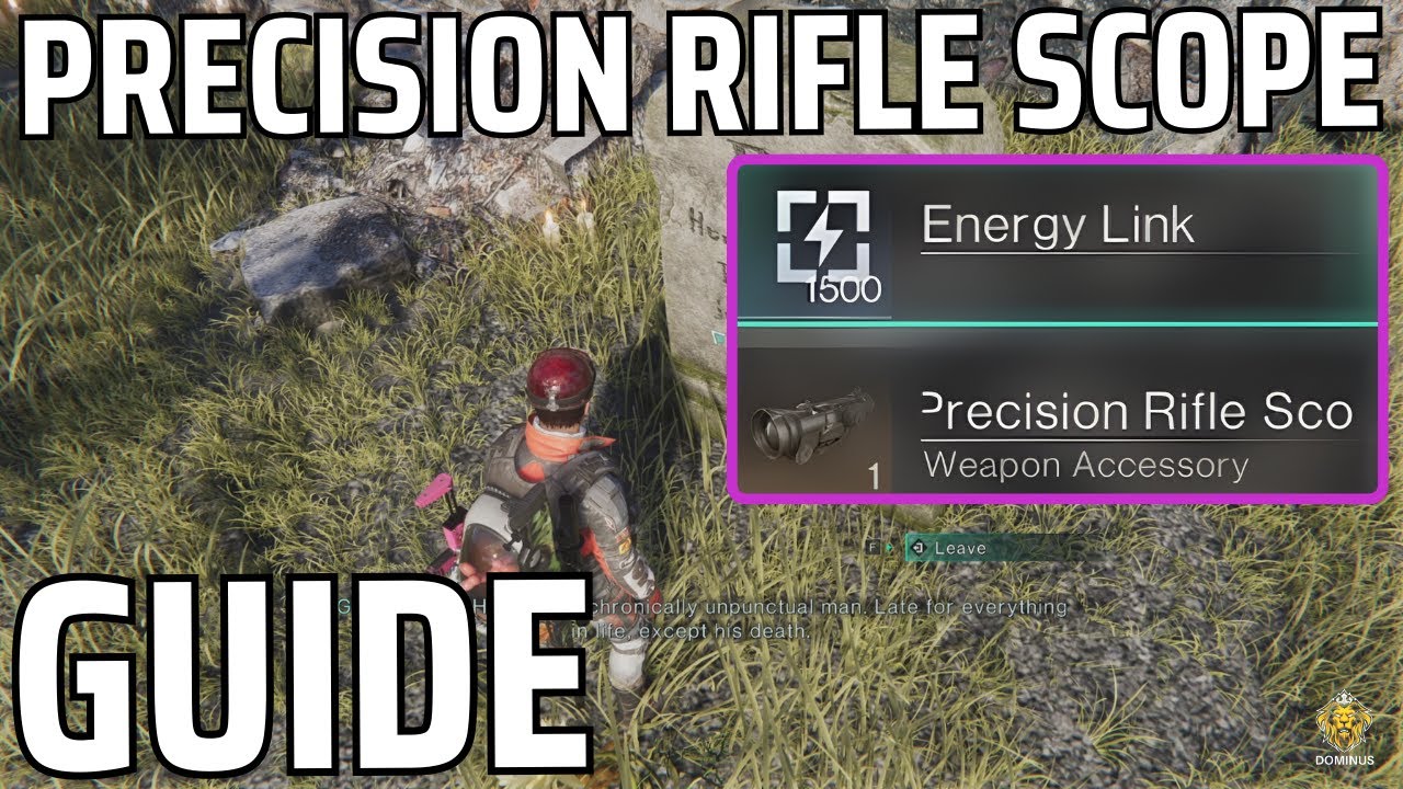 Once Human Precision Rifle Scope Weapon Accessory - YouTube
